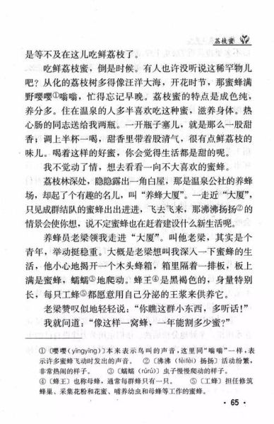 荔枝蜜杨朔原文赏析_杨朔散文荔枝蜜写作手法-第2张图片-山城妙识 荔枝蜜杨朔原文赏析_杨朔散文荔枝蜜写作手法-第2张图片-山城妙识