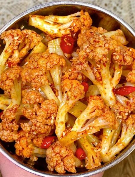 有机菜花凉拌怎么做好吃窍门_有机菜花凉拌要不要焯水-第1张图片-山城妙识