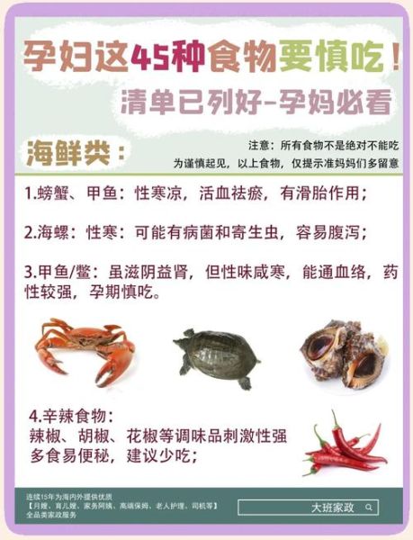 怀孕后什么东西不能吃_孕妇饮食禁忌清单-第3张图片-山城妙识