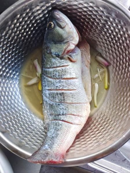 清蒸鲈鱼怎么做_清蒸鲈鱼家常做法视频-第3张图片-山城妙识