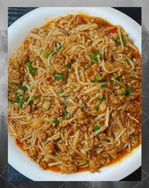 金针菇炒肉丝怎么炒才好吃_正宗做法步骤-第1张图片-山城妙识 金针菇炒肉丝怎么炒才好吃_正宗做法步骤-第1张图片-山城妙识