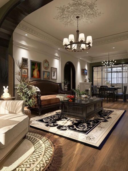 美式装修风格样板房_如何打造经典美式空间-第3张图片-山城妙识