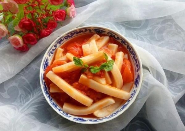 番茄酱炒年糕怎么做_番茄酱炒年糕家常做法-第1张图片-山城妙识 番茄酱炒年糕怎么做_番茄酱炒年糕家常做法-第1张图片-山城妙识