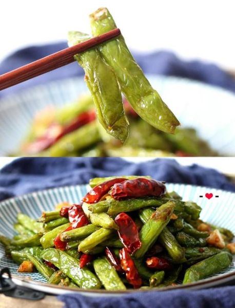 干煸四季豆怎么烧_干煸四季豆要不要焯水-第2张图片-山城妙识