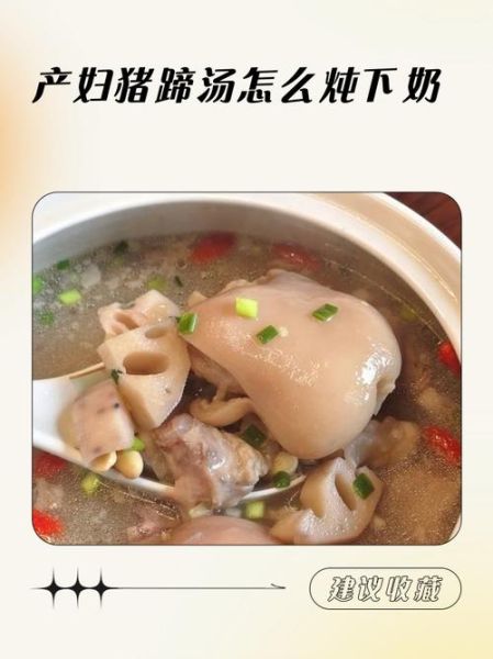 产妇猪蹄汤怎么做_猪蹄下奶做法大全-第3张图片-山城妙识