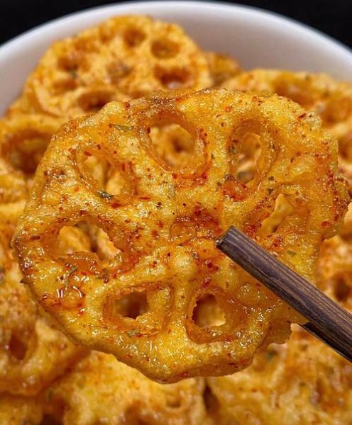 油炸莲菜怎么做_油炸莲菜酥脆技巧-第2张图片-山城妙识