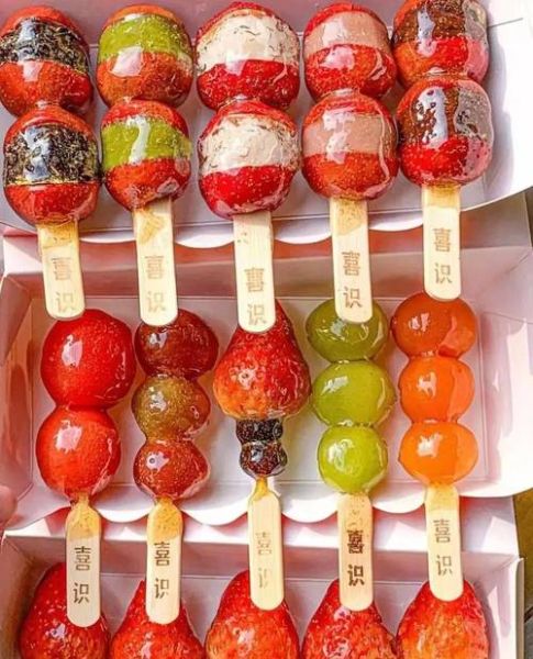 糖葫芦图片高清_如何拍出晶莹剔透的效果-第1张图片-山城妙识