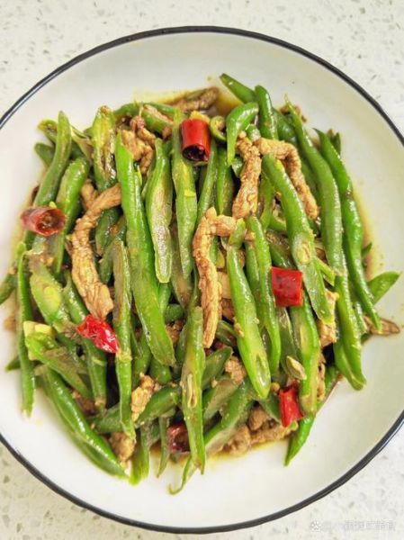 豆角炒肉末怎么炒_豆角炒肉末先炒豆角还是先炒肉末-第3张图片-山城妙识