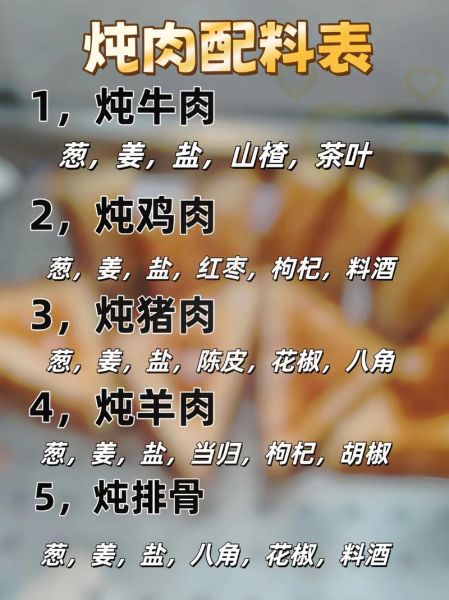 炖肉料配方有哪些_家常炖肉料怎么配-第3张图片-山城妙识