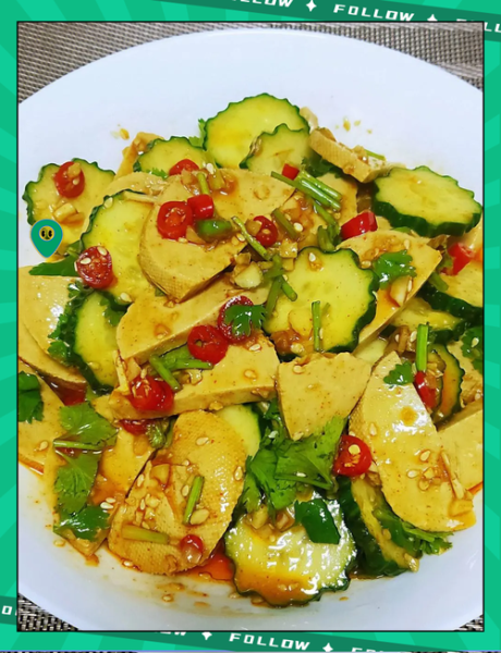 素鸡豆腐怎么做_素鸡豆腐的家常做法-第1张图片-山城妙识