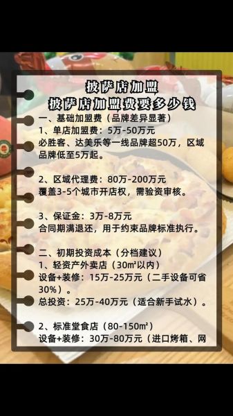 披萨加盟招商_需要多少启动资金-第1张图片-山城妙识