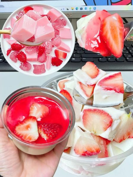 草莓牛奶布丁怎么做_草莓牛奶布丁简单做法-第3张图片-山城妙识