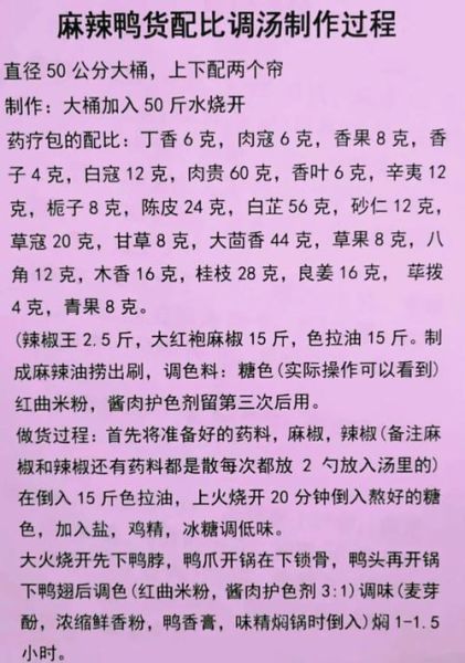 四川麻辣鸭货怎么做_正宗配方揭秘-第2张图片-山城妙识