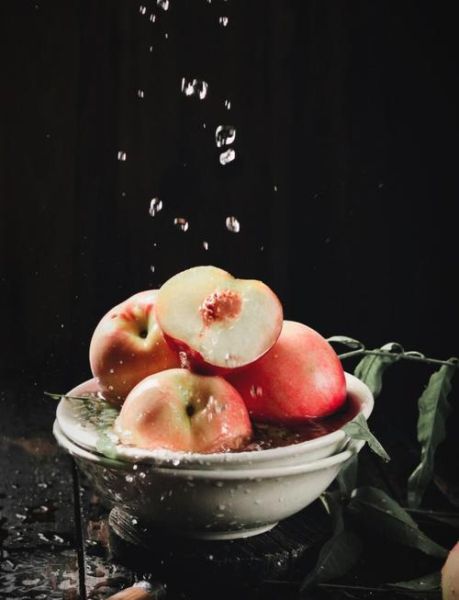 桃子图片唯美_如何拍出仙气感-第1张图片-山城妙识