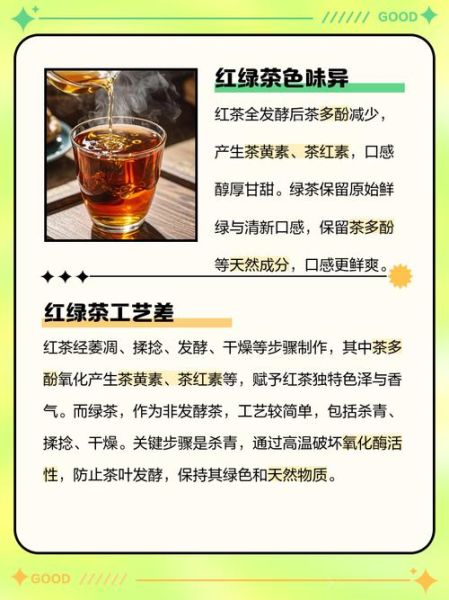 红茶和绿茶哪个减肥效果好_红茶和绿茶的功效区别-第1张图片-山城妙识