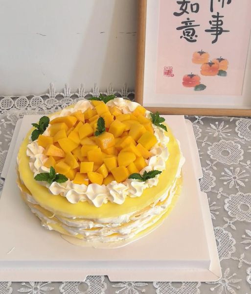 芒果千层蛋糕怎么做_8寸芒果千层蛋糕做法-第3张图片-山城妙识