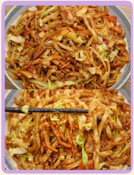 炒饼丝怎么做_炒饼丝最简单的做法-第1张图片-山城妙识