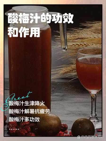 酸梅汤能减肥吗_酸梅汤的功效与作用-第2张图片-山城妙识
