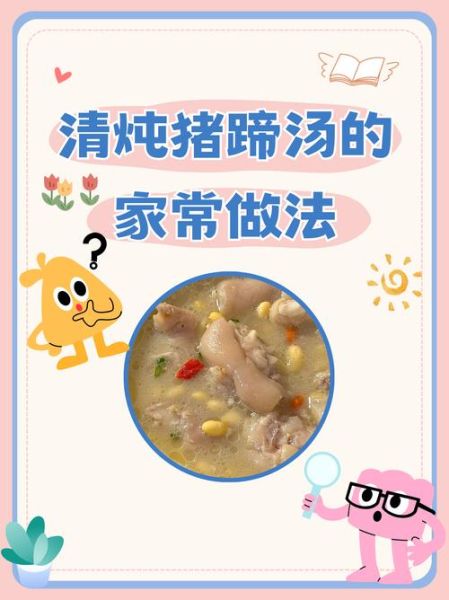 清炖猪蹄怎样做最好吃_清炖猪蹄的详细做法-第1张图片-山城妙识