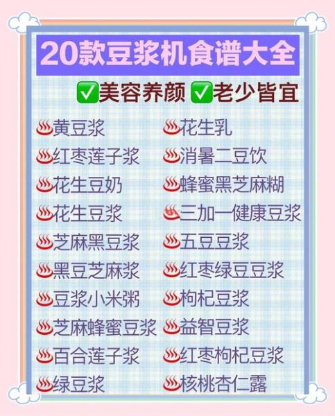 九阳豆浆机食谱配方_豆浆机做豆浆比例是多少-第3张图片-山城妙识