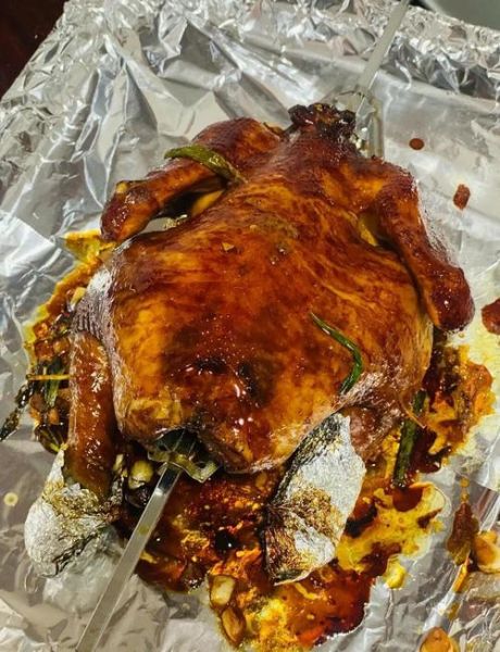 烤鸡的做法烤箱家常_烤箱烤鸡温度和时间-第2张图片-山城妙识