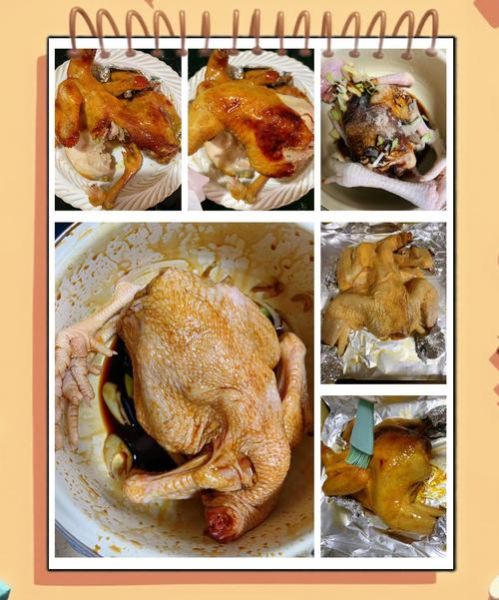 烤鸡的做法烤箱家常_烤箱烤鸡温度和时间-第3张图片-山城妙识