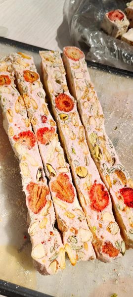 草莓雪花酥怎么做_雪花酥为什么硬-第3张图片-山城妙识