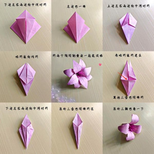 2步折纸花怎么做_简单折纸花教程-第1张图片-山城妙识
