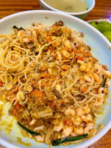 蟹黄拌面怎么做_蟹黄拌面用什么蟹-第1张图片-山城妙识 蟹黄拌面怎么做_蟹黄拌面用什么蟹-第1张图片-山城妙识