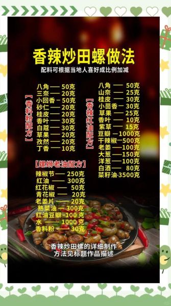 炒田螺的配料有哪些_炒田螺怎么做才好吃-第1张图片-山城妙识