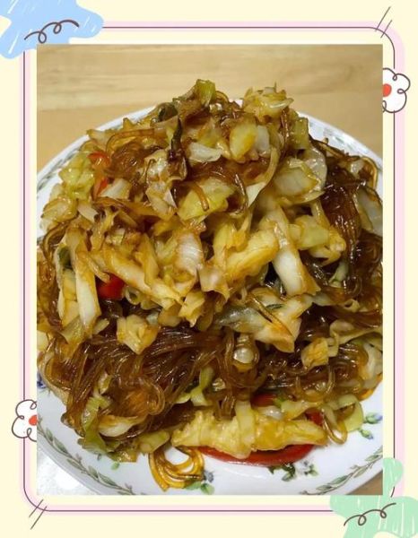 圆白菜炒粉丝怎么做_圆白菜炒粉丝需要焯水吗-第1张图片-山城妙识