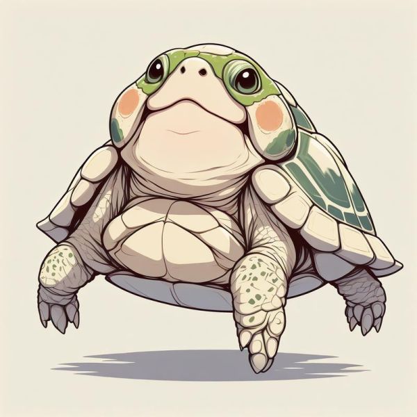 王八图片卡通_可爱王八表情包怎么画-第1张图片-山城妙识