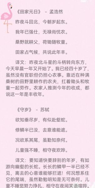 春节古诗词有哪些_春节古诗名句如何赏析-第3张图片-山城妙识