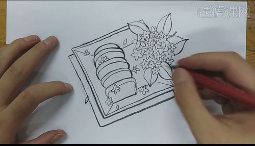 桂花糕简笔画怎么画_桂花糕简笔画步骤-第3张图片-山城妙识 桂花糕简笔画怎么画_桂花糕简笔画步骤-第3张图片-山城妙识