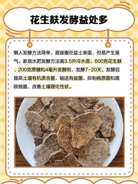 花生麸发酵不臭方法_如何避免臭味-第1张图片-山城妙识 花生麸发酵不臭方法_如何避免臭味-第1张图片-山城妙识