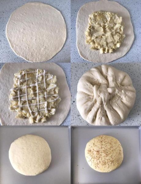 家常榴莲饼怎么做_榴莲饼的做法大全图解-第3张图片-山城妙识 家常榴莲饼怎么做_榴莲饼的做法大全图解-第3张图片-山城妙识