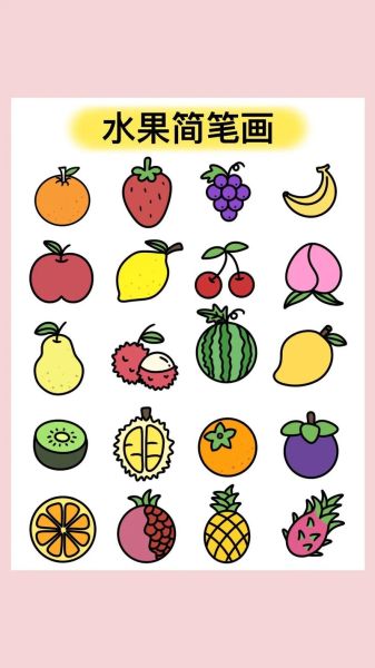 水果画画图片大全_适合临摹的素材有哪些-第2张图片-山城妙识 水果画画图片大全_适合临摹的素材有哪些-第2张图片-山城妙识