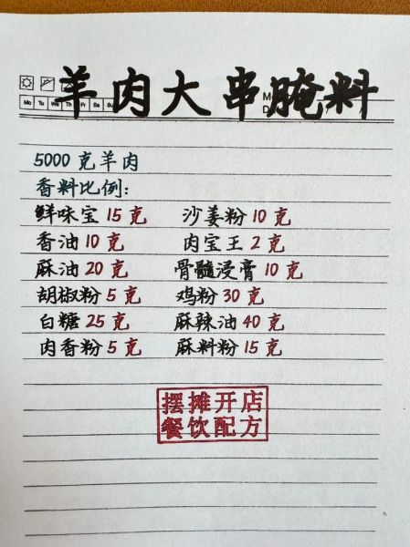 烤羊肉串怎么腌制才入味_家庭烤箱羊肉串配方-第1张图片-山城妙识