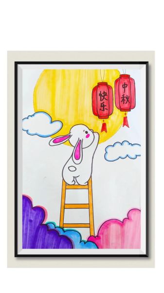 中秋节儿童画怎么画简单_中秋节图片儿童画教程-第2张图片-山城妙识 中秋节儿童画怎么画简单_中秋节图片儿童画教程-第2张图片-山城妙识