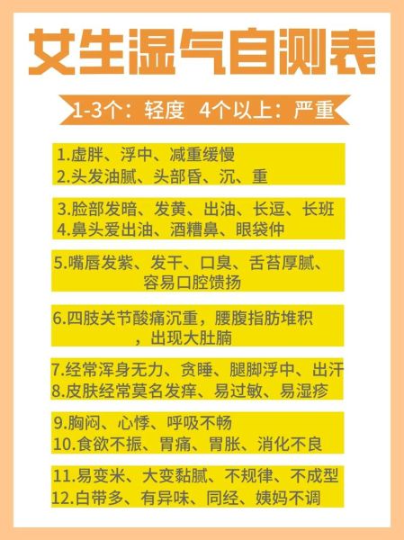 女性湿气重的症状有哪些_湿气重怎么调理-第3张图片-山城妙识
