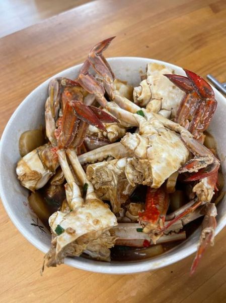 梭子蟹怎么红烧好吃_红烧梭子蟹的家常做法-第1张图片-山城妙识