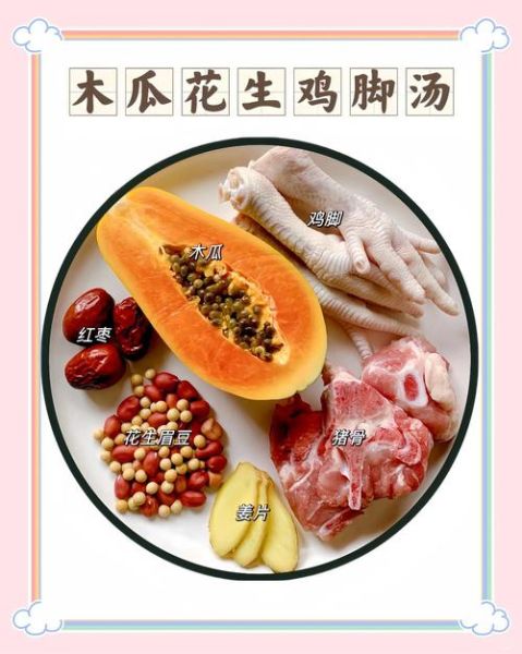 木瓜鸡脚花生汤的功效与作用_孕妇可以喝吗-第1张图片-山城妙识