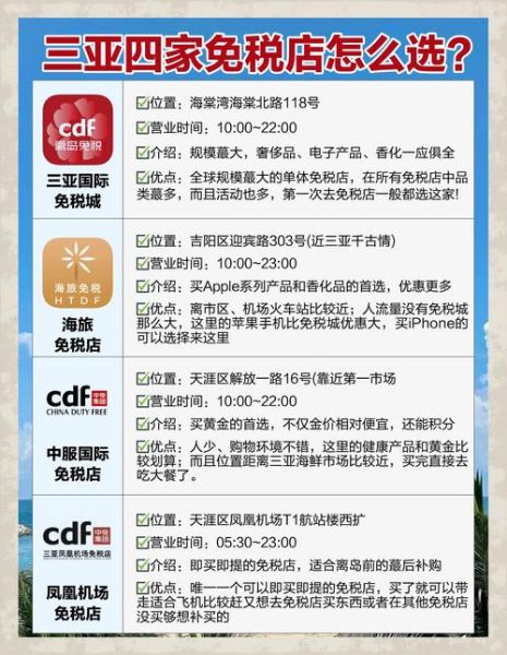 三亚免税店在哪里_三亚免税店怎么买最划算-第2张图片-山城妙识 三亚免税店在哪里_三亚免税店怎么买最划算-第2张图片-山城妙识