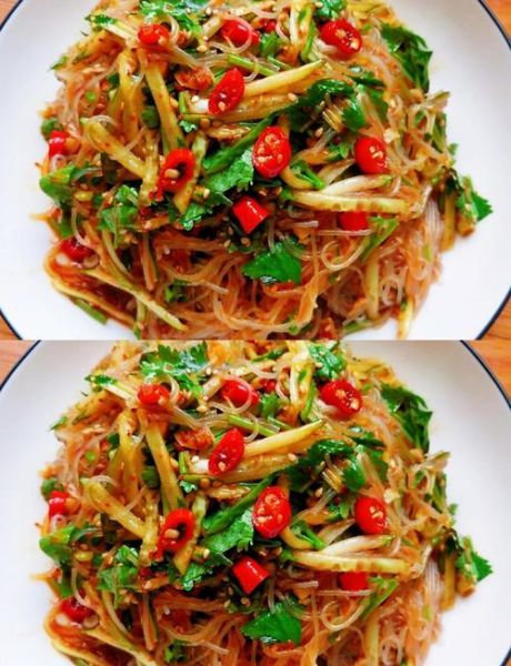 四川凉拌粉条怎么做_正宗酸辣味如何调-第1张图片-山城妙识