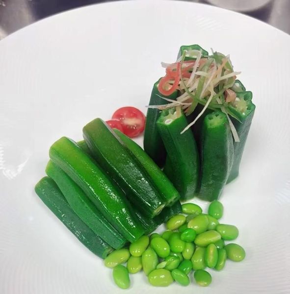 凉拌黄秋葵怎么做_黄秋葵焯水几分钟-第1张图片-山城妙识