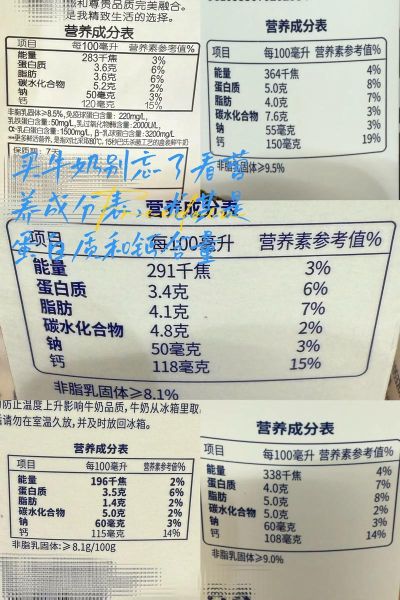 哪种纯牛奶营养价值最高_如何挑选高营养纯牛奶-第3张图片-山城妙识