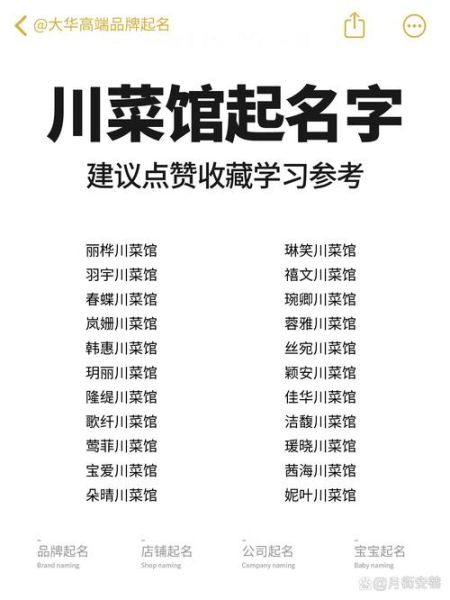 川菜馆名字怎么取_川菜馆起名技巧-第1张图片-山城妙识 川菜馆名字怎么取_川菜馆起名技巧-第1张图片-山城妙识