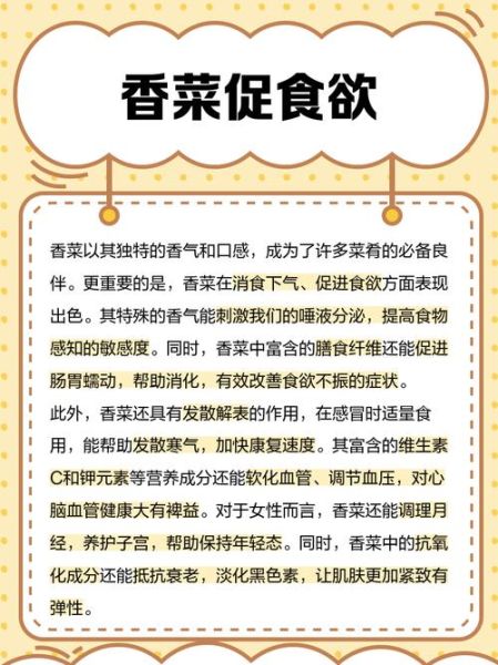 吃香菜有什么好处_香菜营养价值-第3张图片-山城妙识 吃香菜有什么好处_香菜营养价值-第3张图片-山城妙识