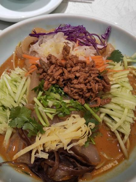 五彩拉皮的家常做法_五彩拉皮怎么做才好吃-第3张图片-山城妙识