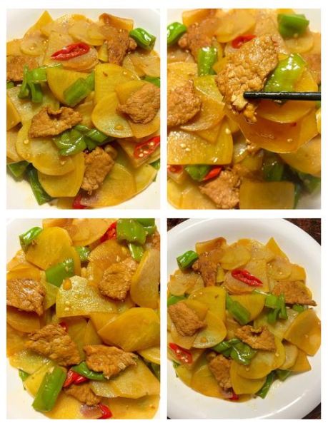 菜花土豆炒肉片怎么做_菜花土豆炒肉片用焯水吗-第1张图片-山城妙识